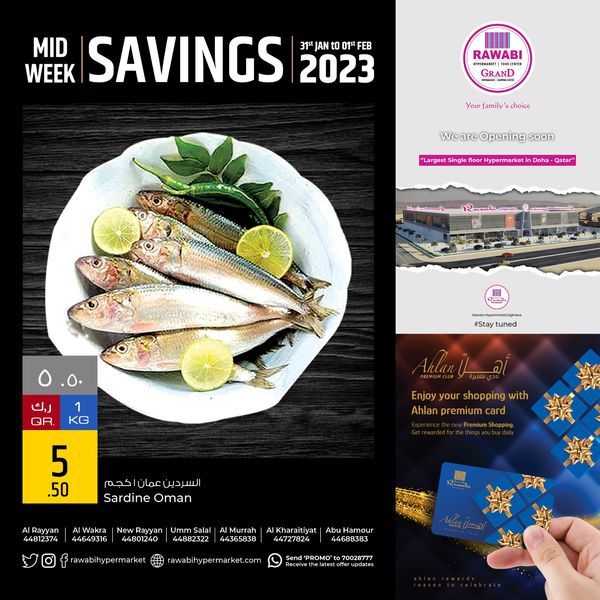 Al Rawabi Hypermarket Qatar offers 2023 - 21299 | Super Market | Twffer.com